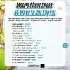 Macro Cheat Sheets: 34 Ways To Get More Grams Of Fat - LCK