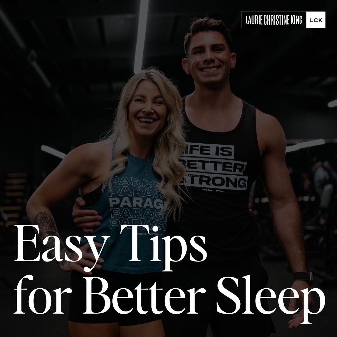 8 Tips For Better Sleep Laurie Christine King