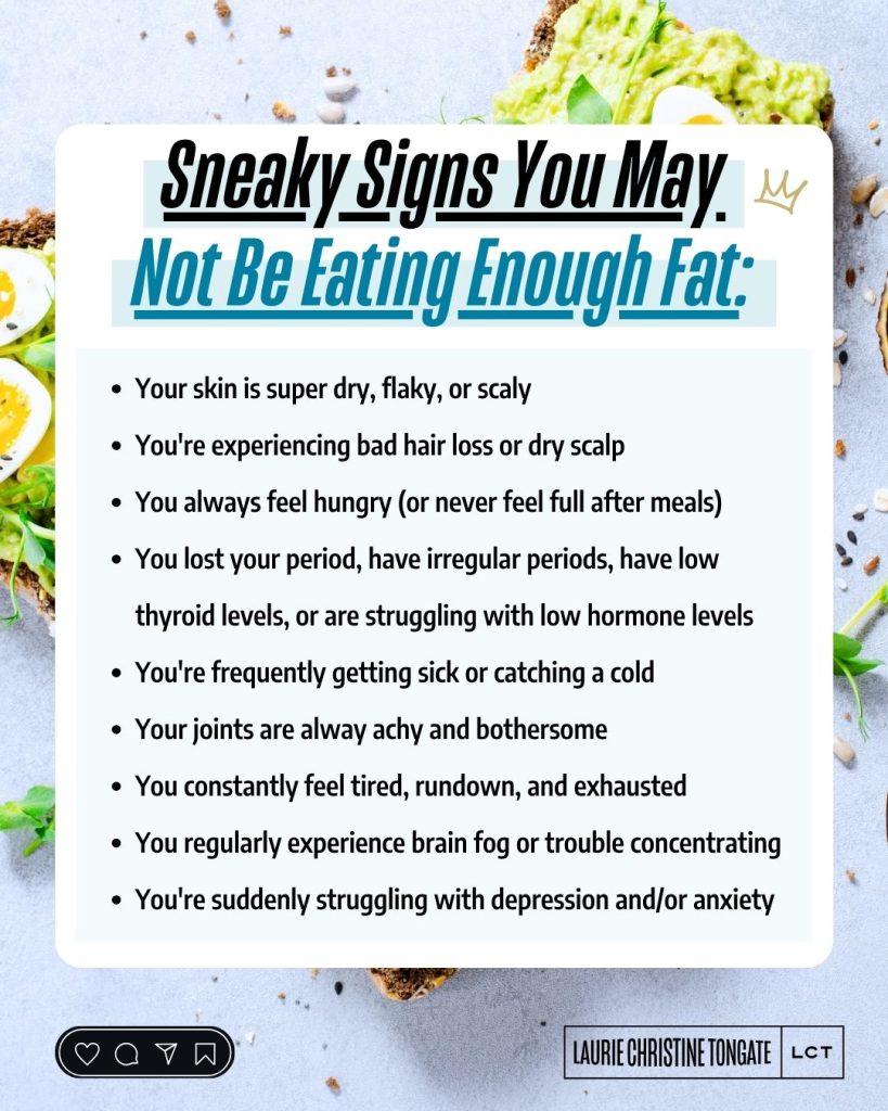 Sneaky Signs You Might Not Be Eating Enough Fat - Blog
